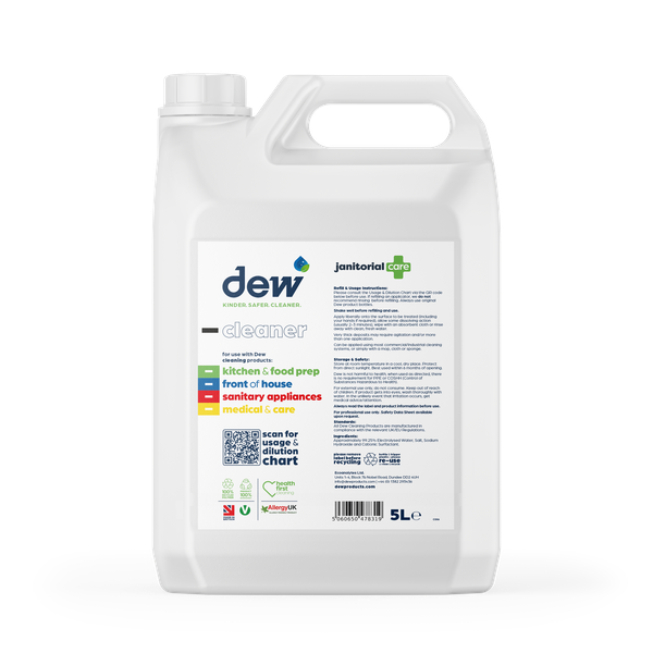 Dew Cleaner 5L Refill – Eco360Hygieneproducts